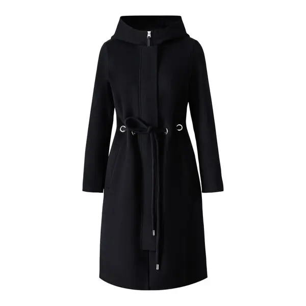 Mackage Handmade Wool Coat - Black