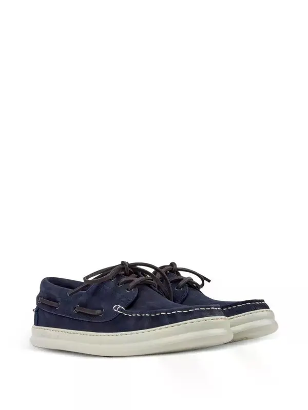 Camper Runner Four Lace-up Boat Shoes - Blue