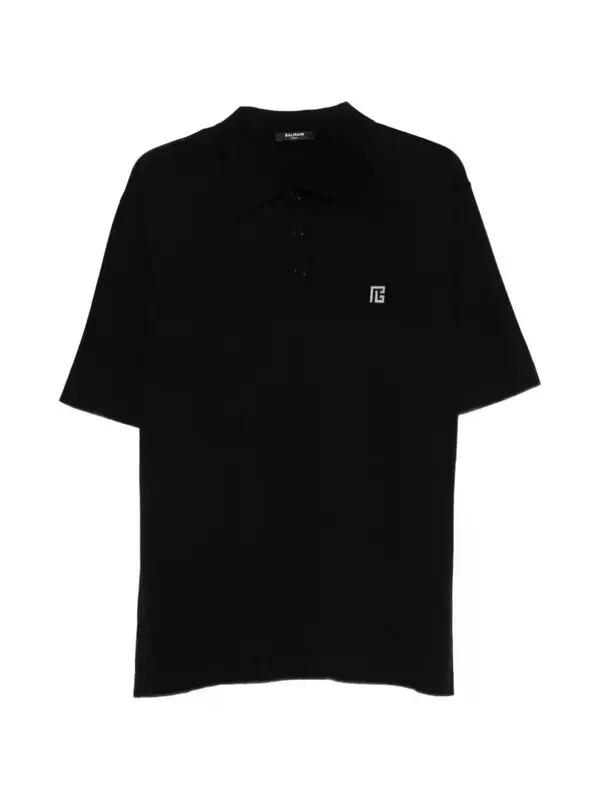 Balmain Logo Polo Shirt