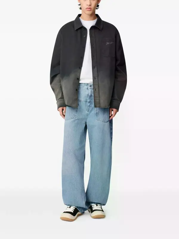 Axel Arigato Inverted Wide-leg Jeans - Blue