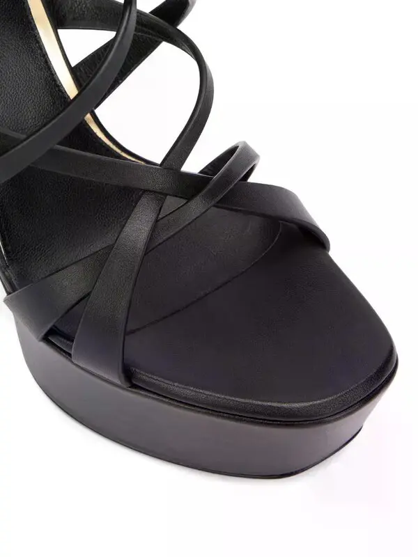 Roberto Cavalli Serpentine Stiletto Sandals