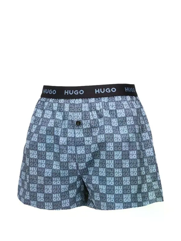 Hugo Logo Patterned Boxer 3-pack