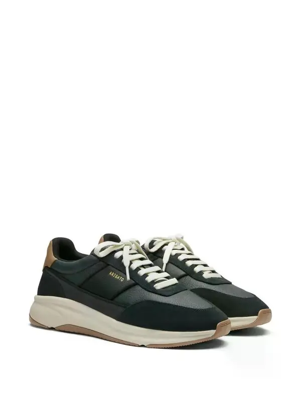 Axel Arigato Genesis Neo Runner Leather Sneakers - Black