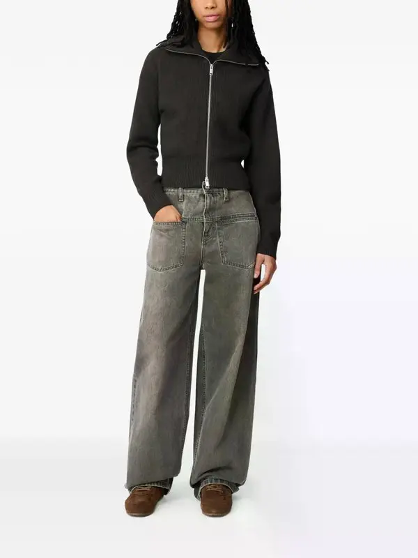Axel Arigato Verve Zip-up Cardigan - Grey