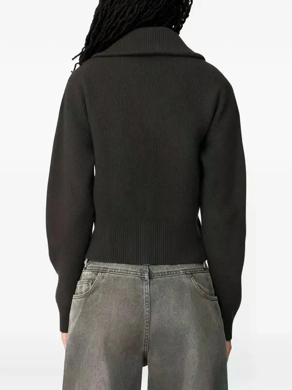 Axel Arigato Verve Zip-up Cardigan - Grey