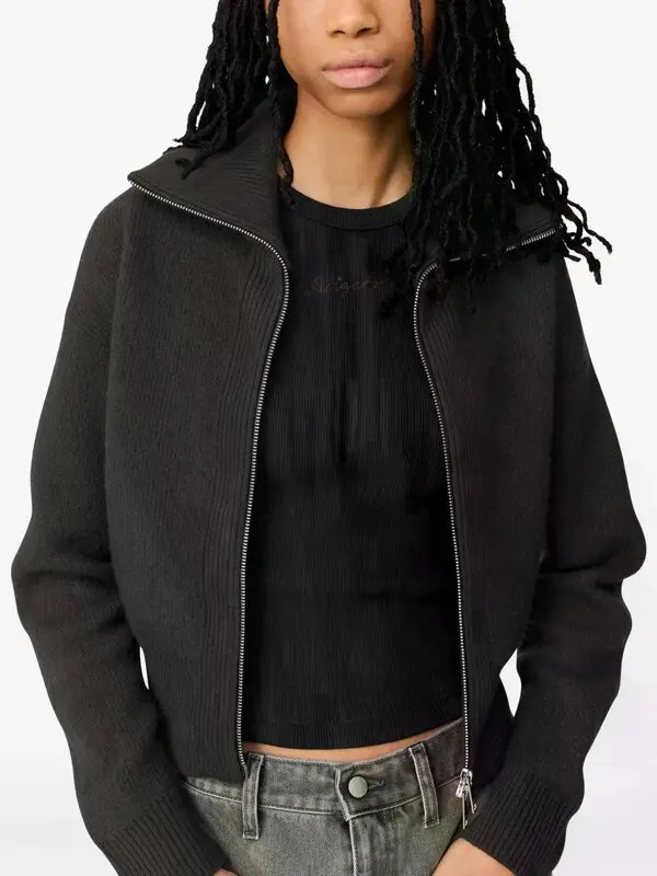 Axel Arigato Verve Zip-up Cardigan - Grey