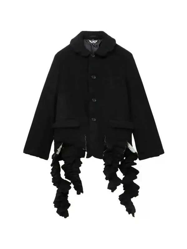 BLACK COMME DES GARÇONS Ruffled Jacket