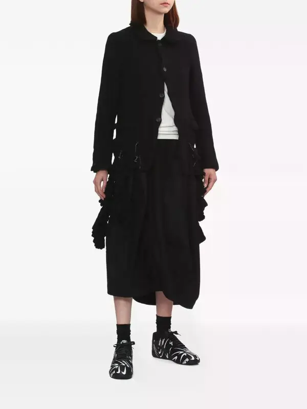 BLACK COMME DES GARÇONS Ruffled Jacket