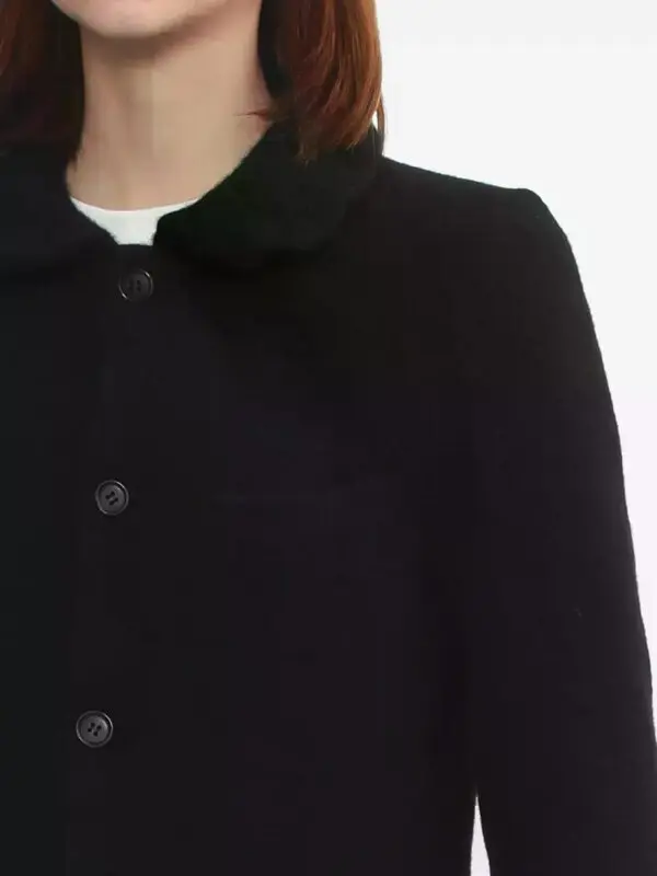 BLACK COMME DES GARÇONS Ruffled Jacket