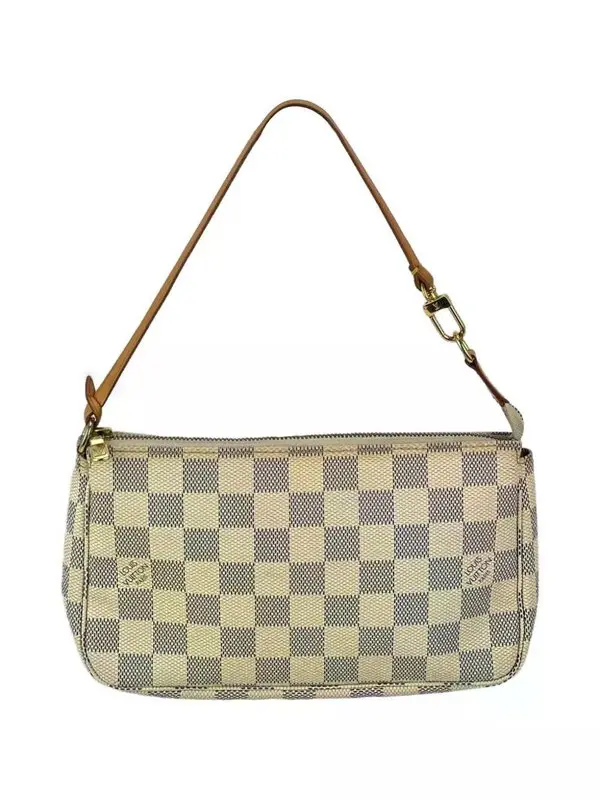 LOUIS VUITTON Damier Azur Canvas Tote Bag