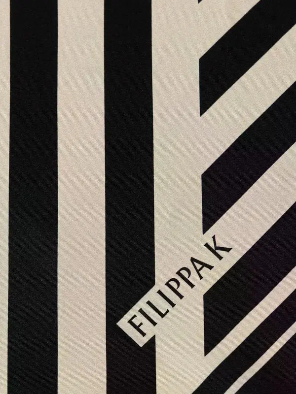 Filippa K Striped Silk Scarf