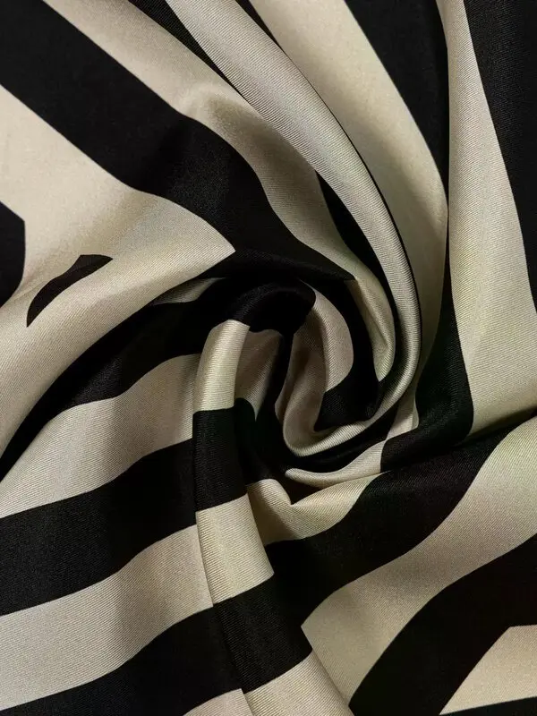 Filippa K Striped Silk Scarf