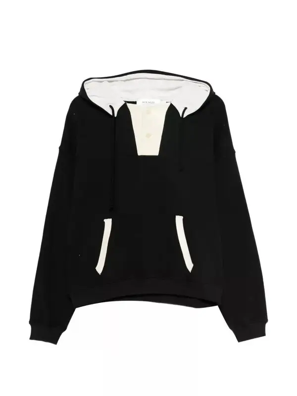 AYA MUSE Button-fastening Hoodie