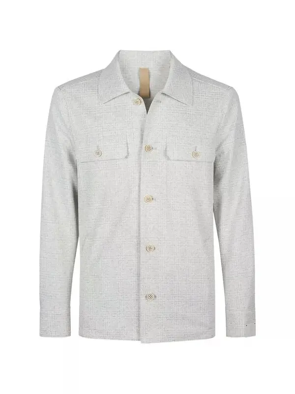 Eleventy Four-pocket Overshirt - Grey