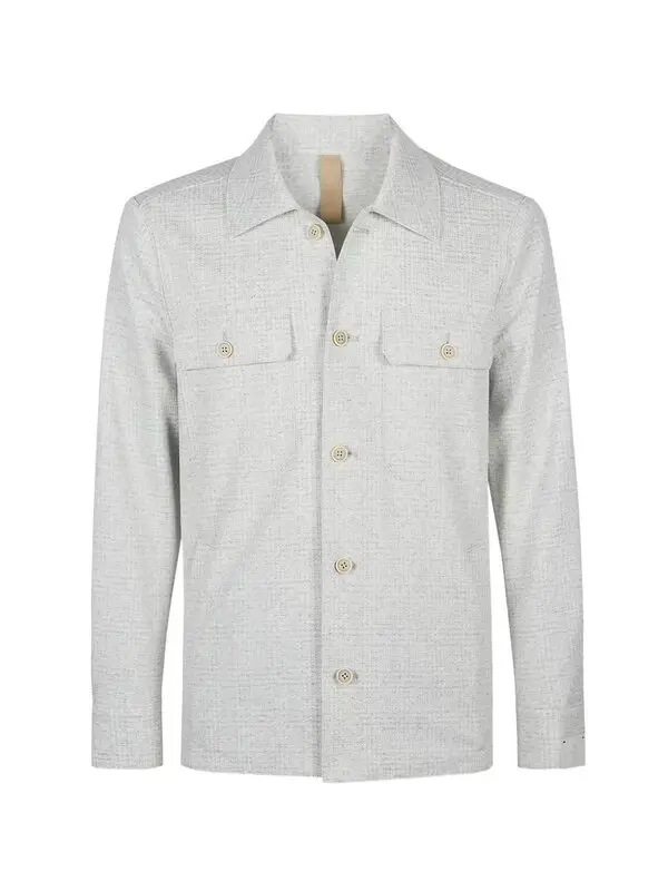 Eleventy Four-pocket Overshirt - Grey