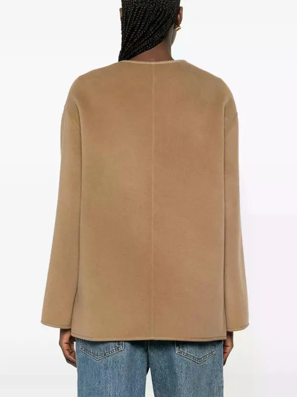 RÓHE Double-faced Jacket - Brown