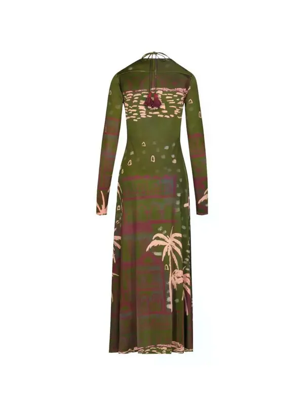 Johanna Ortiz Tropical Midi Dress