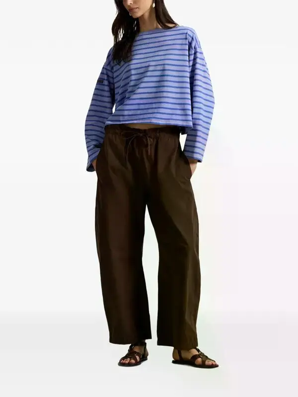 Polo Ralph Lauren Striped Boatneck T-shirt - Blue