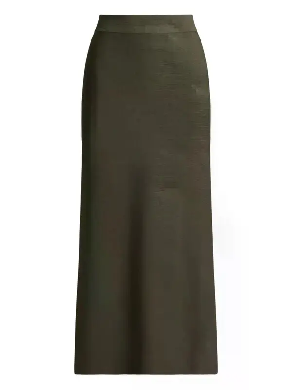 Polo Ralph Lauren Ribbed Knit Midi Skirt
