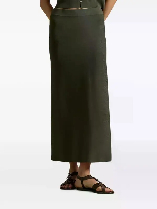 Polo Ralph Lauren Ribbed Knit Midi Skirt
