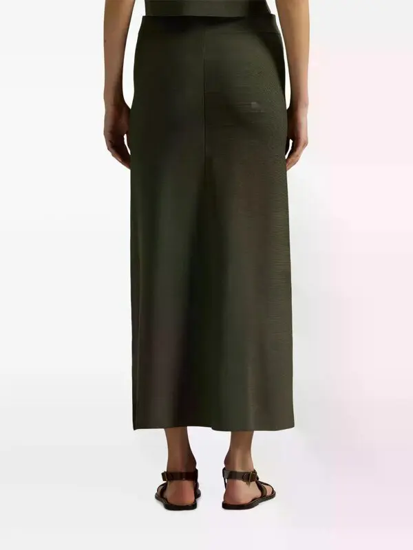Polo Ralph Lauren Ribbed Knit Midi Skirt