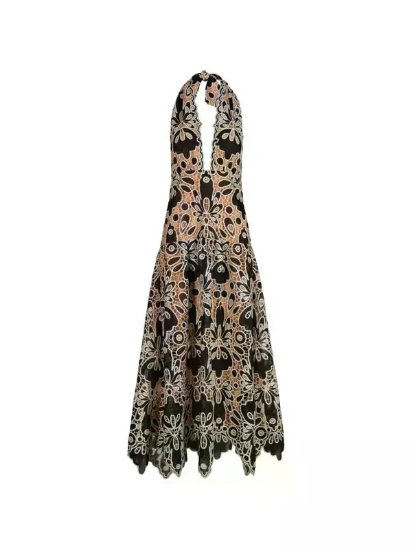 Johanna Ortiz Verso Luminoso Midi Dress - Black