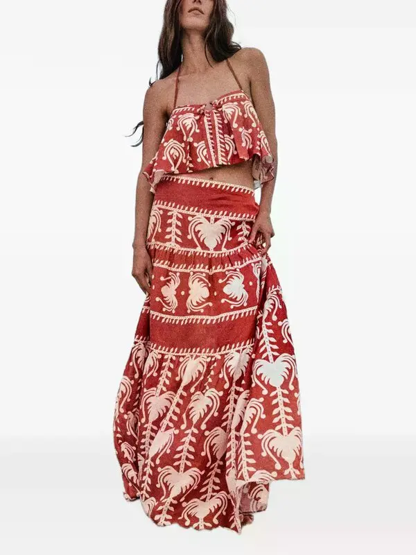 Johanna Ortiz Rituales Maxi Skirt