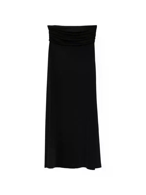 AYA MUSE Feyra Ruched Skirt - Black
