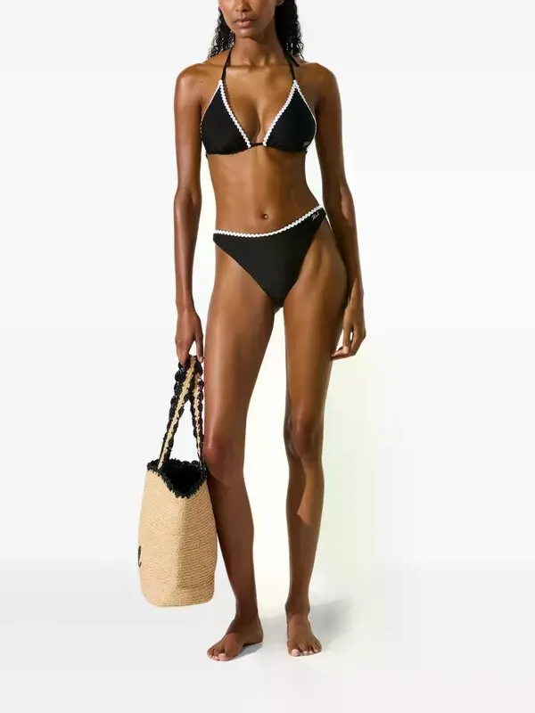Karl Lagerfeld Scallop-trim Bikini Bottom