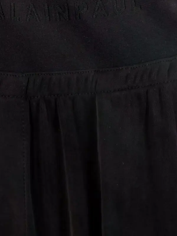 ALAINPAUL Wide-leg Track Pants