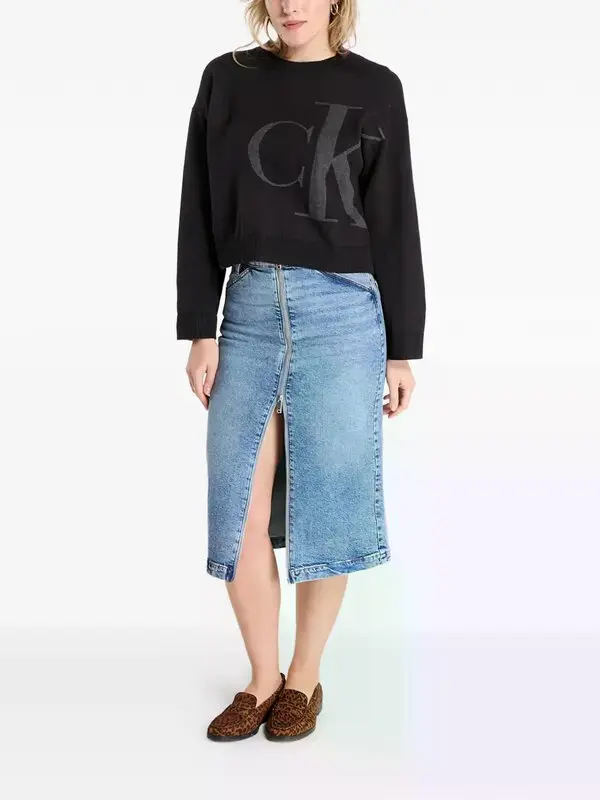 Calvin Klein Long Sleeve Logo Sweater