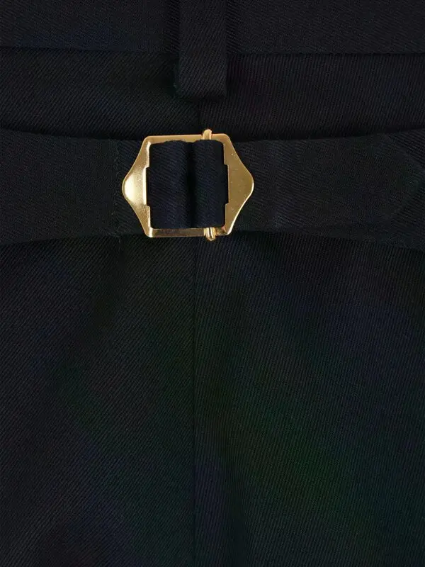 J.PRESS Gabardine Turn Up Trousers