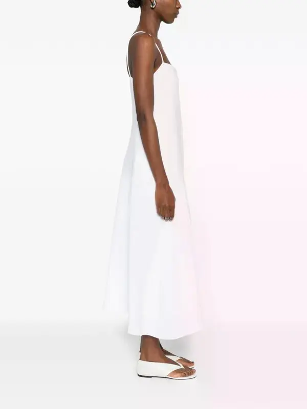 Brandon Maxwell Cascade Strap Dress