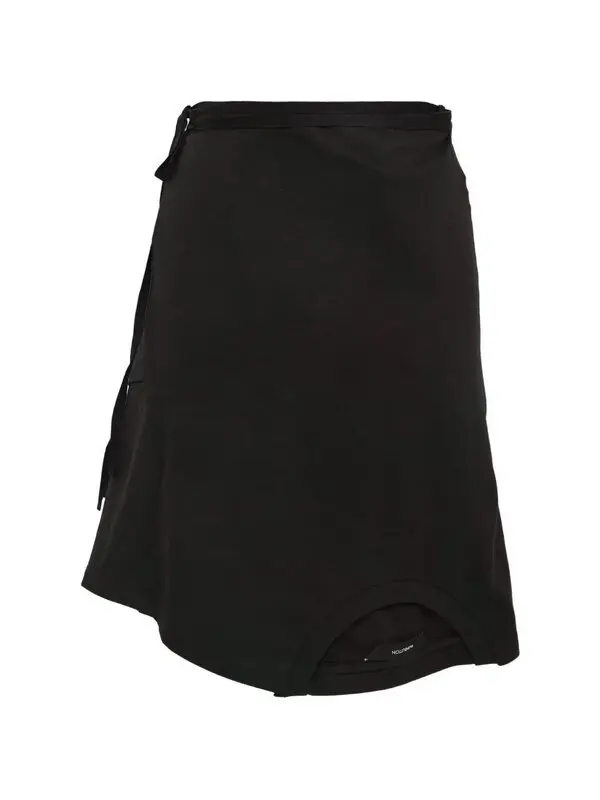 PUSHBUTTON Tie-waist Mini Skirt