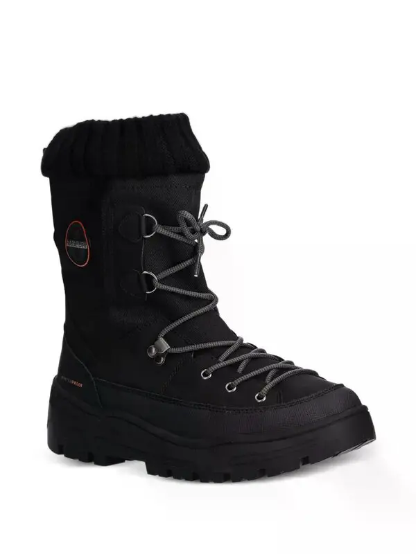 NAPAPIJRI Herb Lace-up Boots - Black
