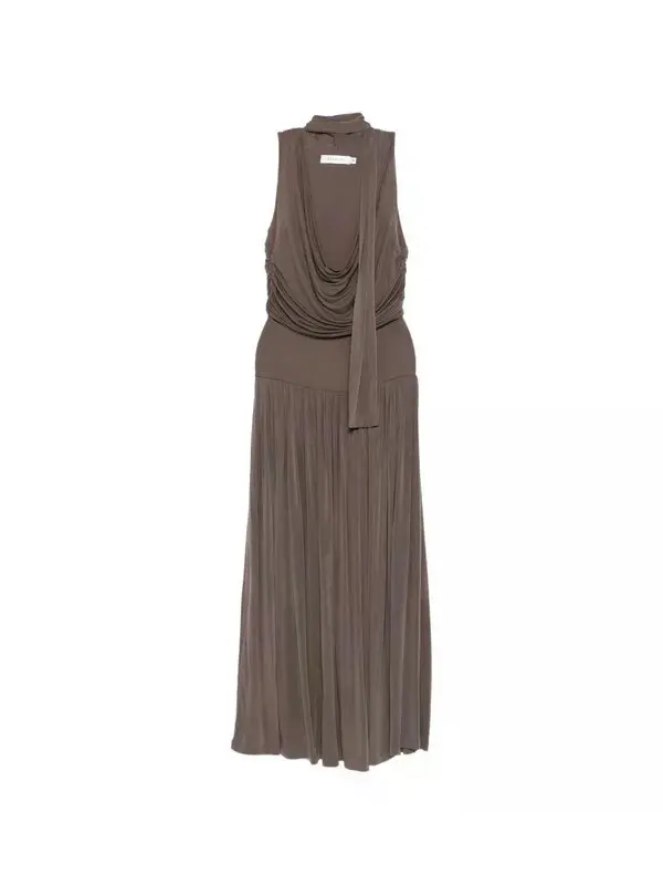 AYA MUSE Alyve Ruched Midi Dress
