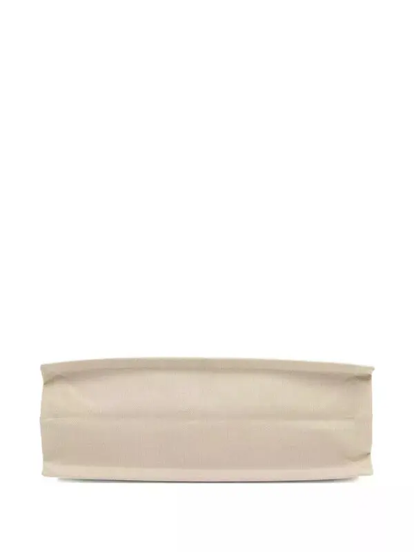 Saint Laurent Large Striped Tote Bag