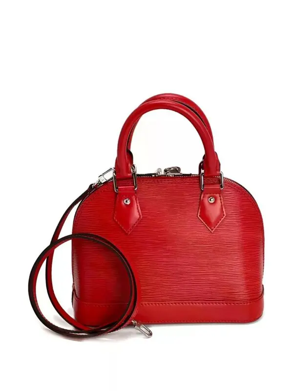 LOUIS VUITTON Alma Bb Tote Bag - Red