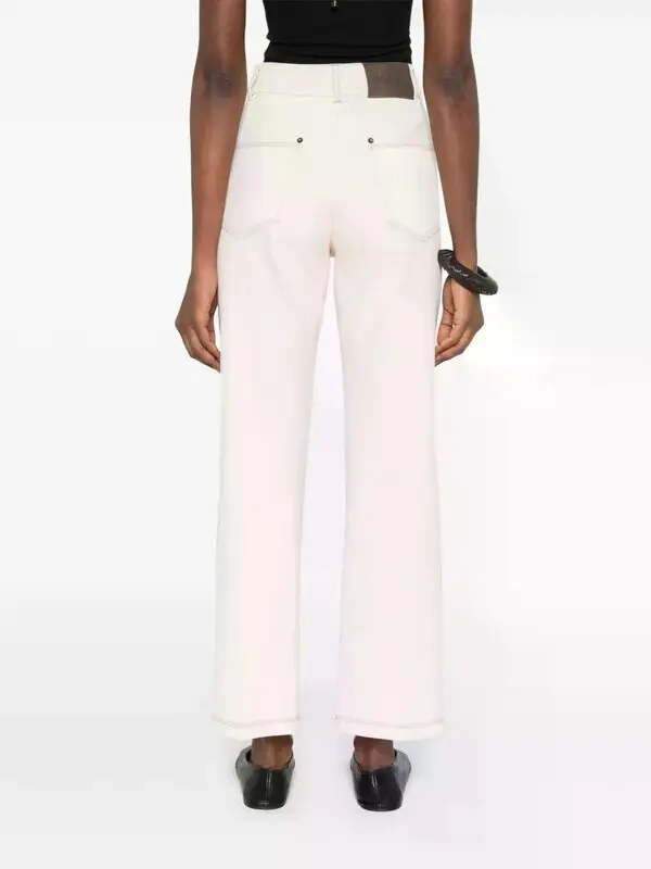 Max Mara Straight-leg Seam Jeans