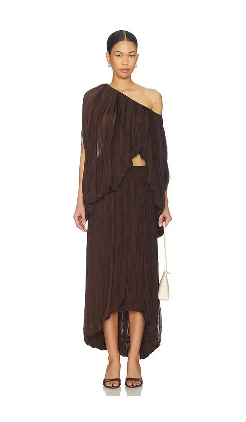 DEME BY GABRIELLA Abigail Set - Brown