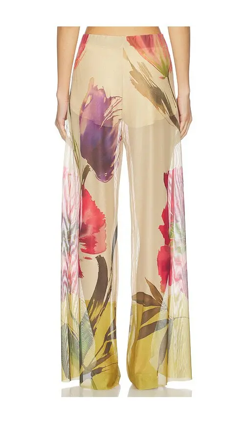 JBQ Floral Print Mesh Trousers