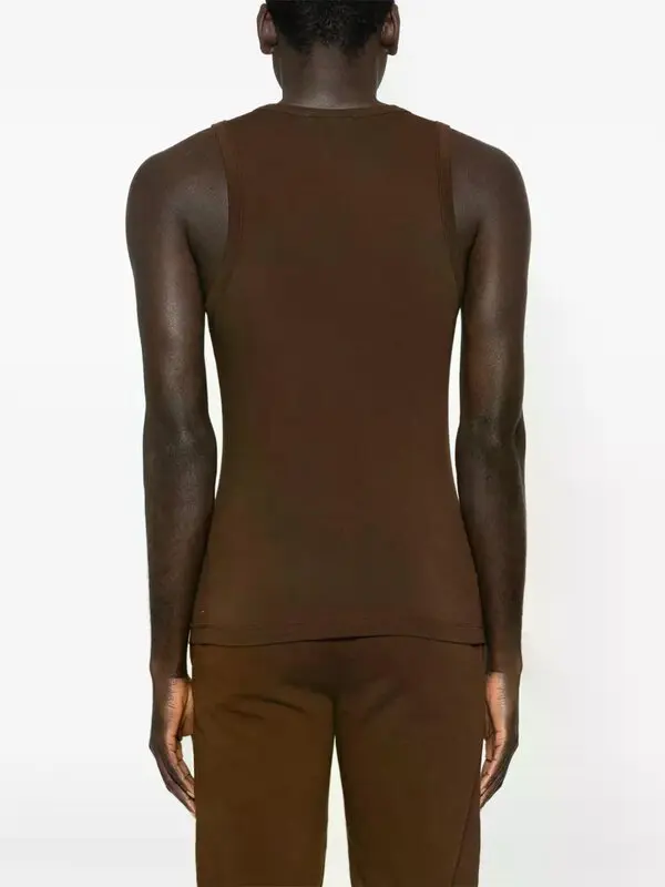 ENTIRE STUDIOS Sleeveless Tank Top - Brown