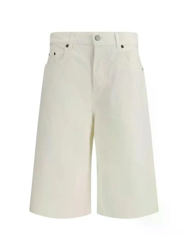 HAIKURE Becky Twill 45 Five-pocket Shorts - Neutrals