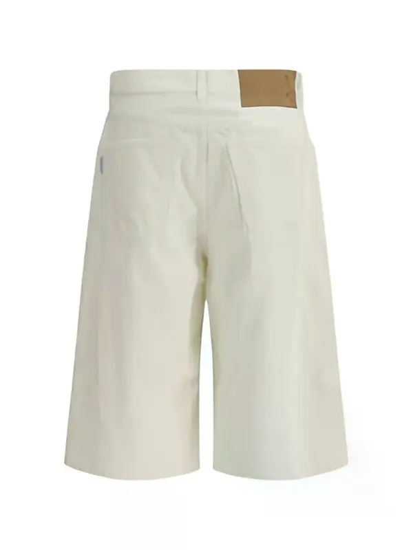 HAIKURE Becky Twill 45 Five-pocket Shorts - Neutrals