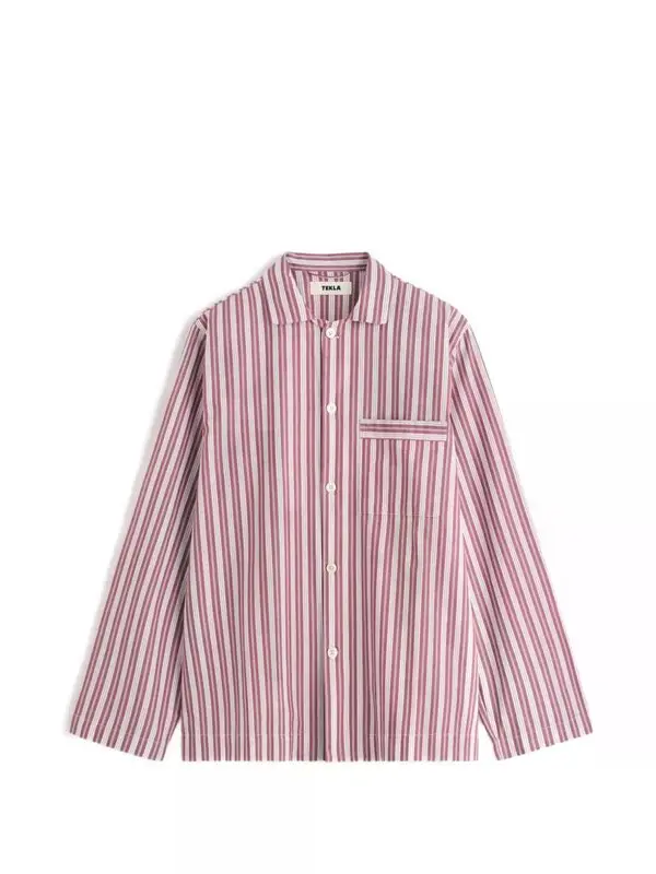 TEKLA Striped Pajama Shirt
