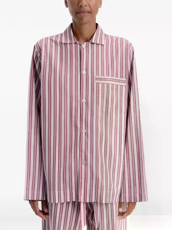 TEKLA Striped Pajama Shirt