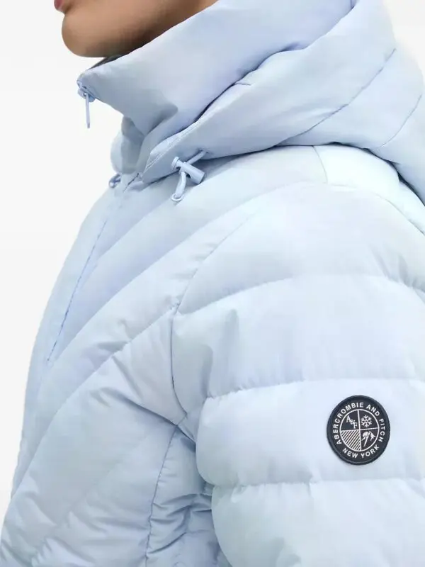 Abercrombie Quilted Padded Jacket - Blue