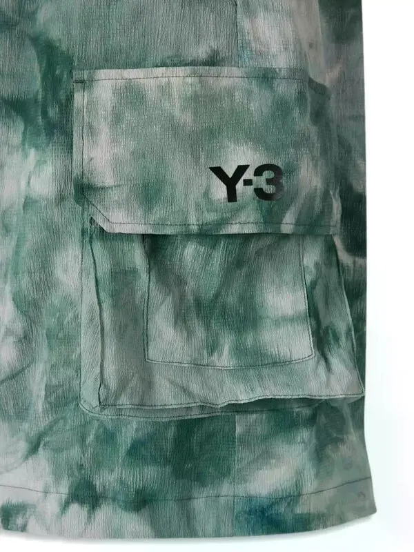 Y3 Tie-dye Cargo Shorts