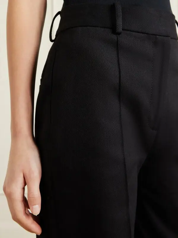 Adam Lippes Deeda High-rise Flared Jeans