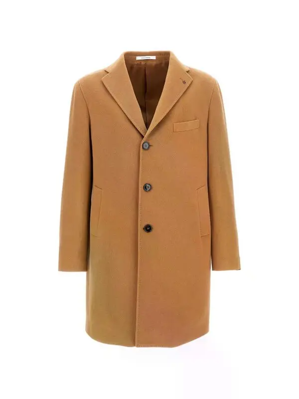 Tagliatore Buttoned Single-breasted Coat